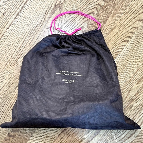 kate spade | Bags | Kate Spade Large Brown Dust Bag | Poshmark